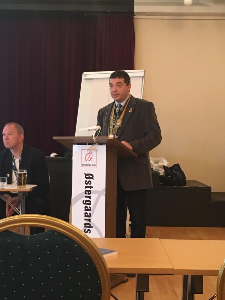 Alex Abela speaks at the Danish AGM joined the Tangent Denmarks AGM ...